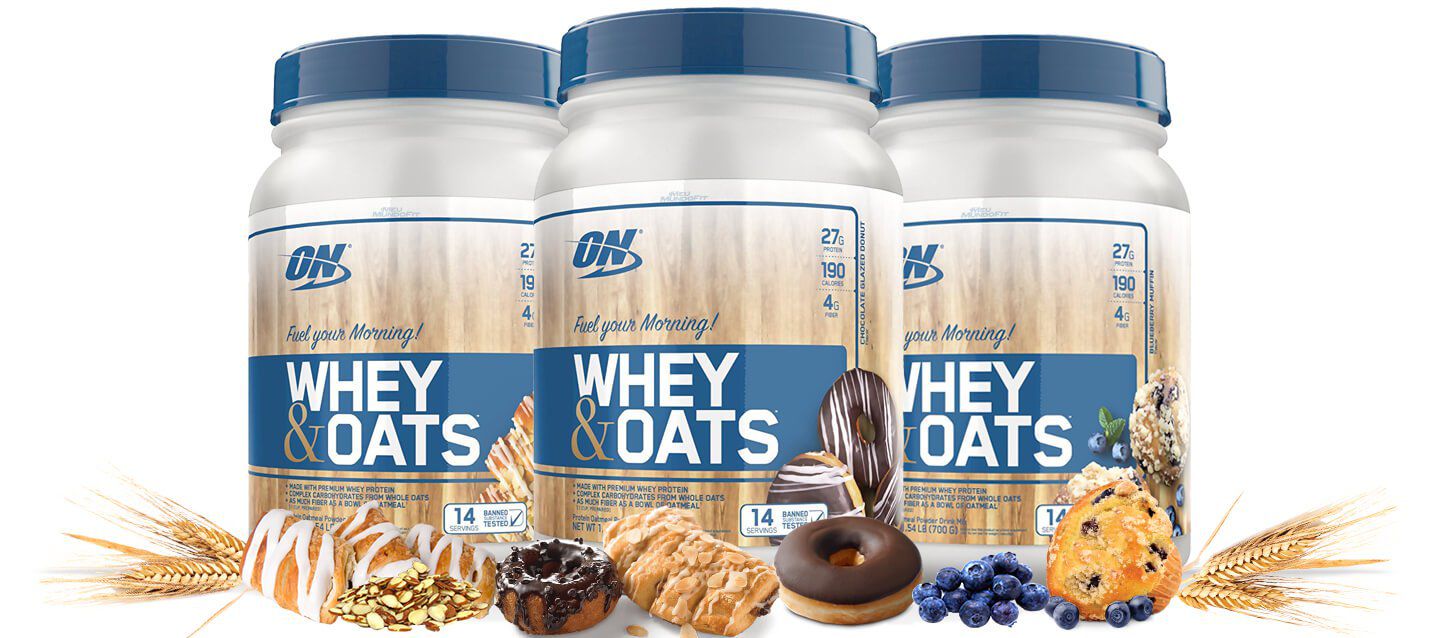 WHEY & OATS 700 GR - OPTIMUM NUTRITION - C&B NUTRITION