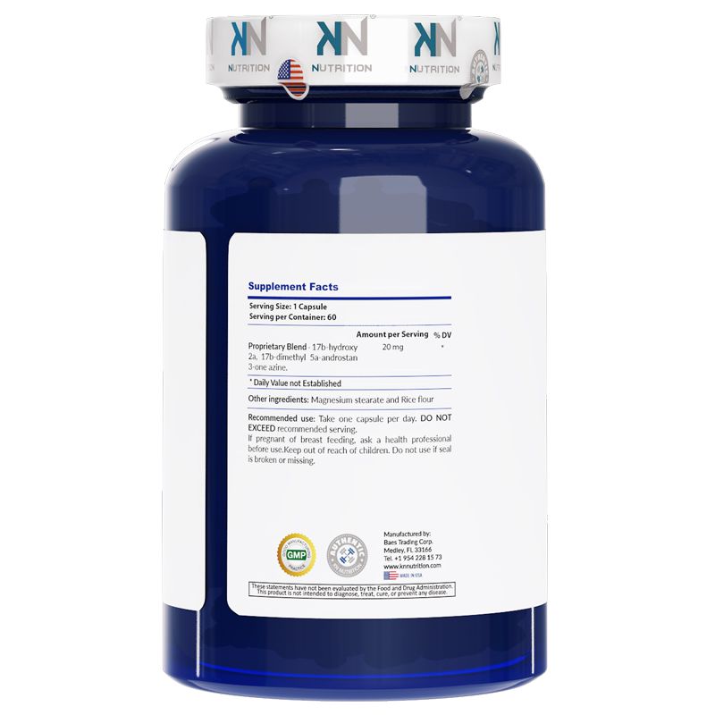 SUPLEMENTO DMZ 60 CÁPSULAS - KN NUTRITION - C&B NUTRITION