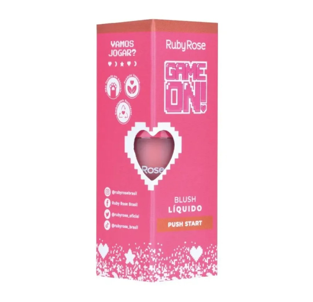 Blush Ruby Rose Game On Push Start - Muito mais que uma loja de maquiagem!