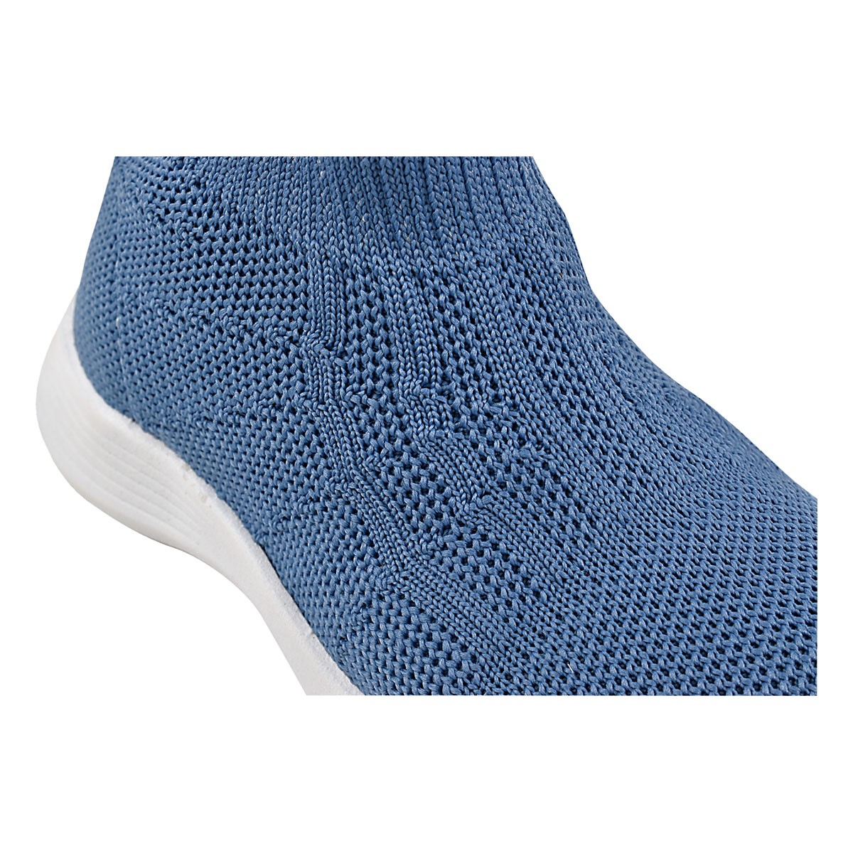 TENIS ESPORTIVO - MATERIAL DE TRICÔ - COR AZUL BEBÊ - SOLA MICRO ...