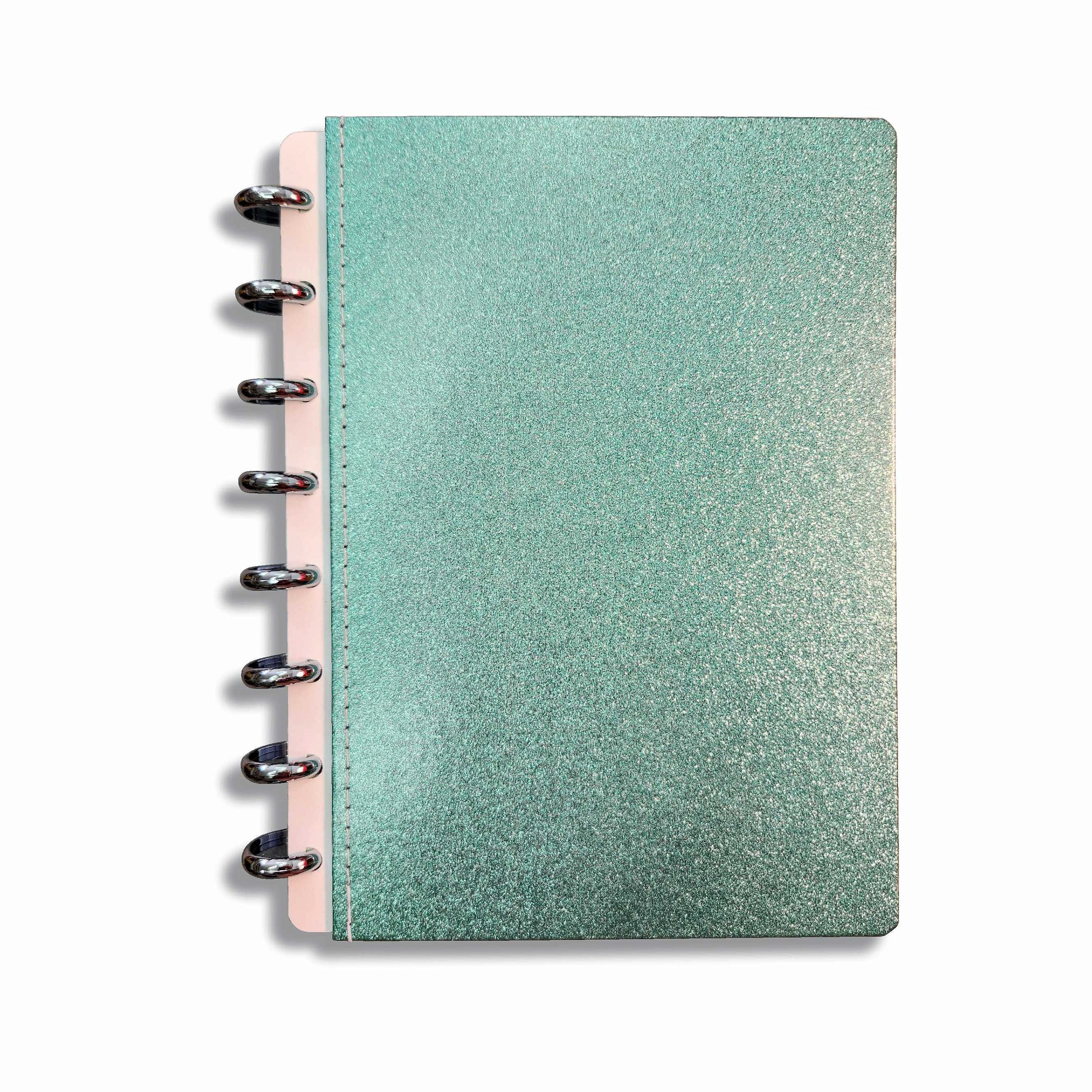 Caderno OCTO de Disco Capa Dura Glitter Verde Edição Limitada P ...
