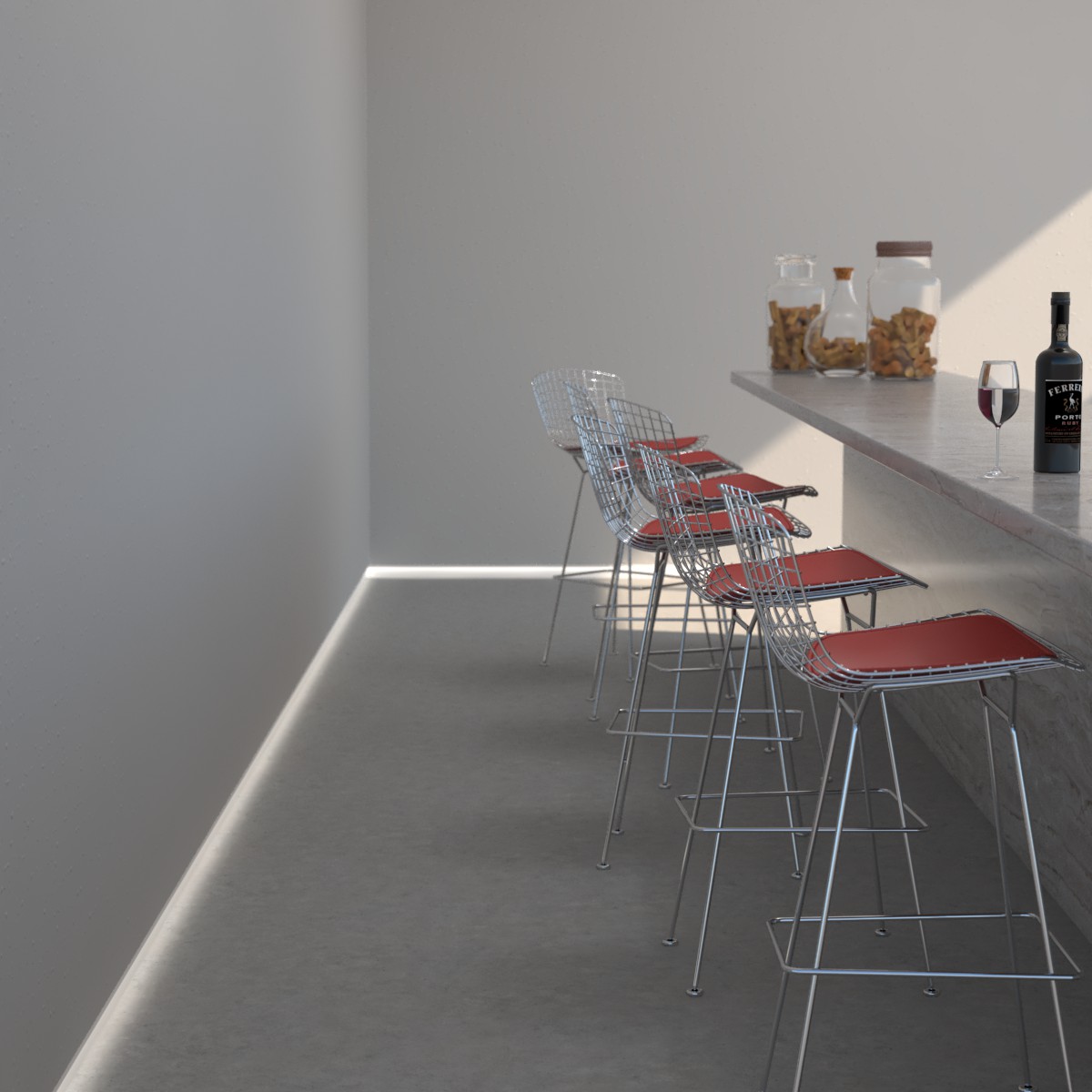 Rodapé Invertido p/ LED Alvenaria 3m Alumínio Modelo J - Compre on-line ...