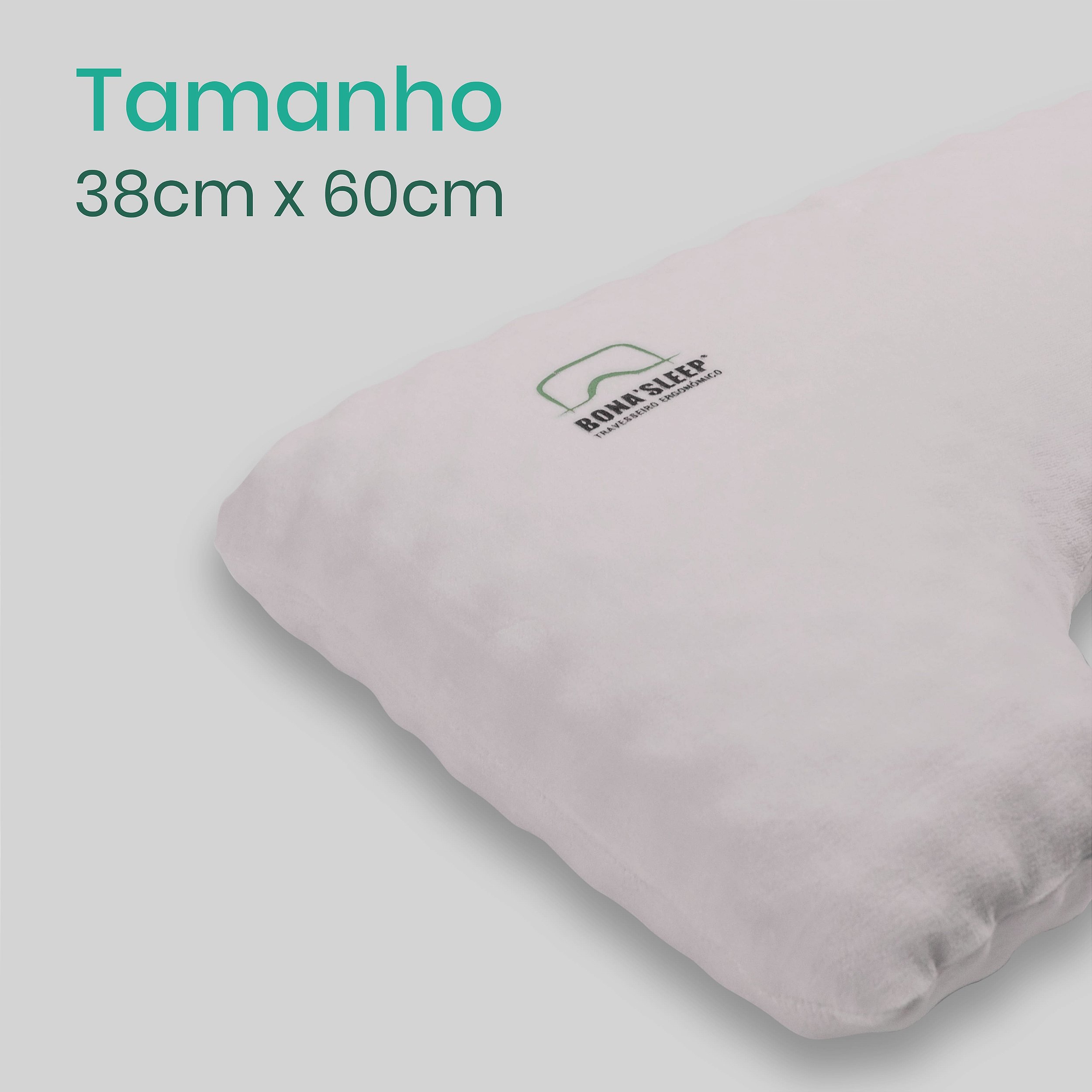 Travesseiro Ergonômico BONA'SLEEP - Plenosono Colchões
