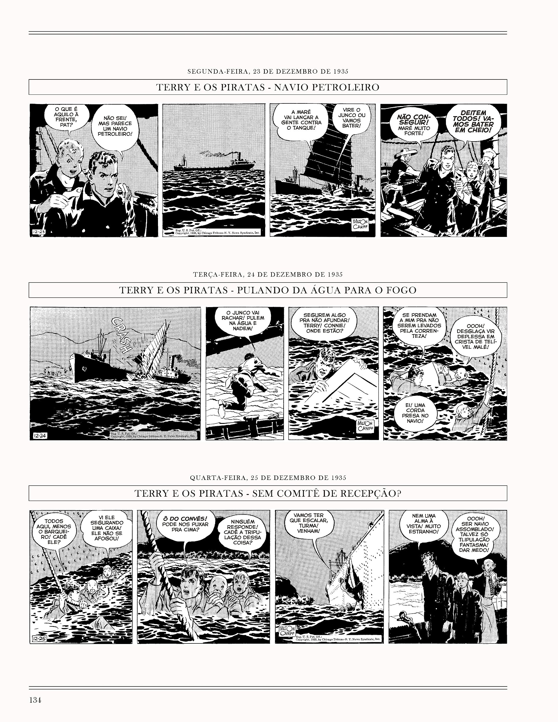 Terry e os Piratas - Milton Caniff - Na Rota para Mandalay (1934-1936 ...