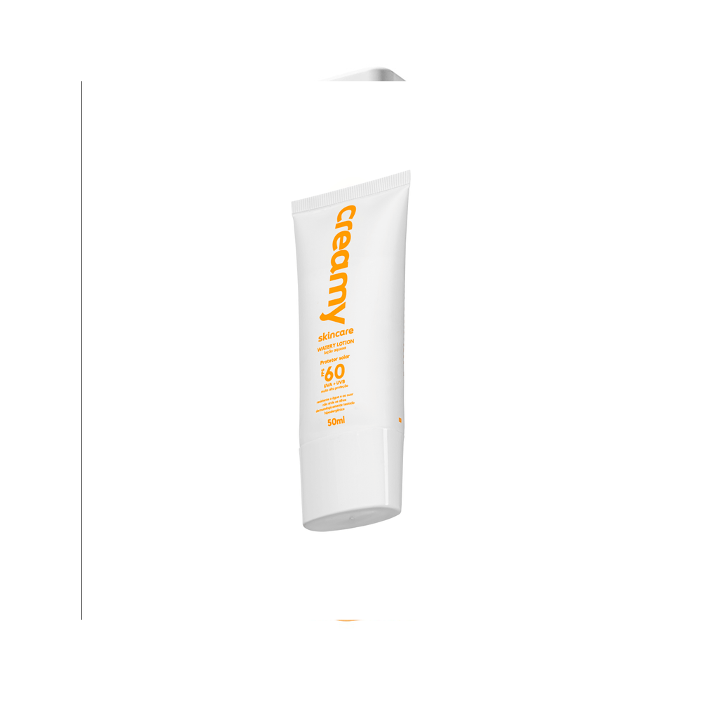 Creamy Protetor Solar Facial Watery FPS60 50ml - Perfumaria Carol
