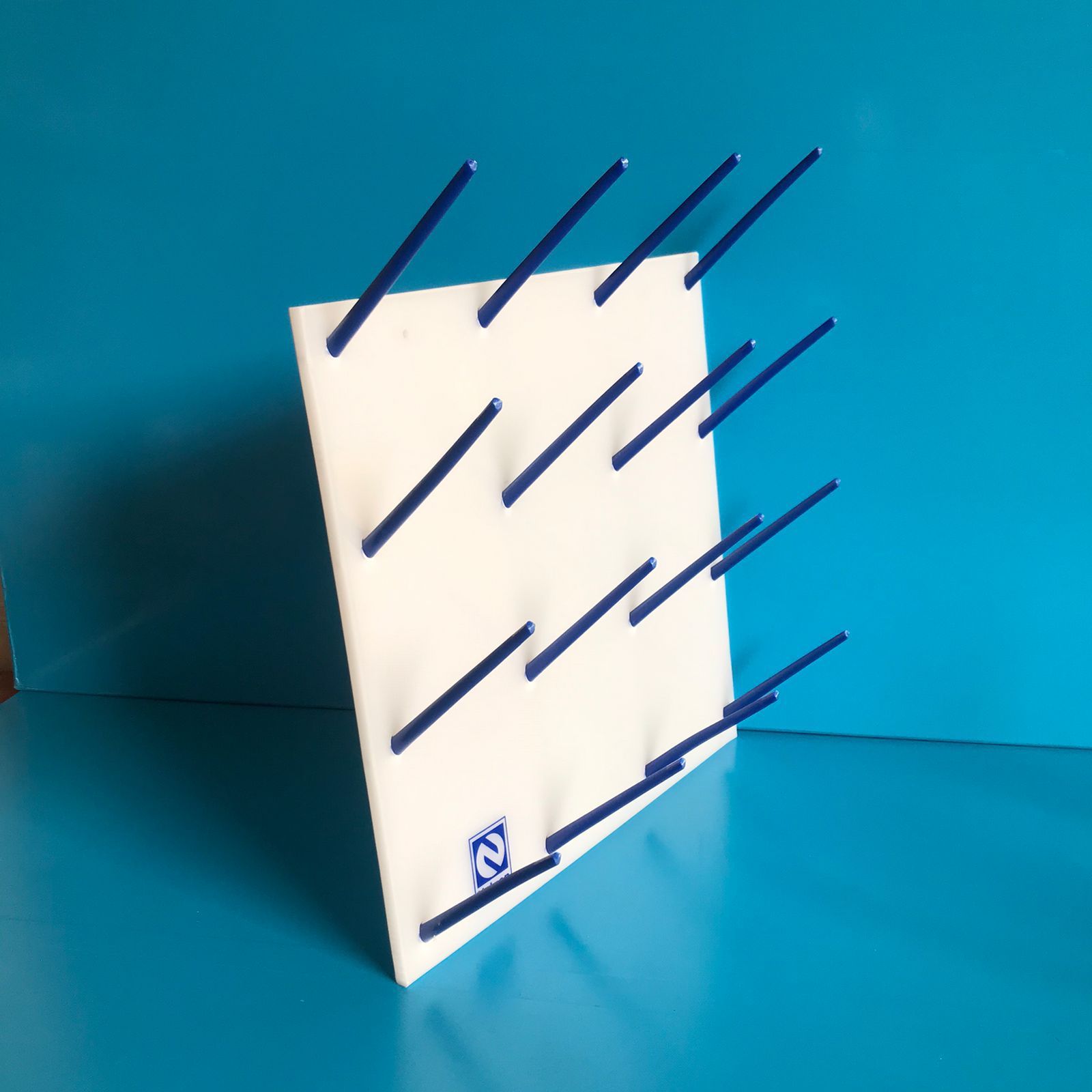 Suporte Escorredor para Vidrarias PP 16 Lugares - Nalgon - ERLELAB