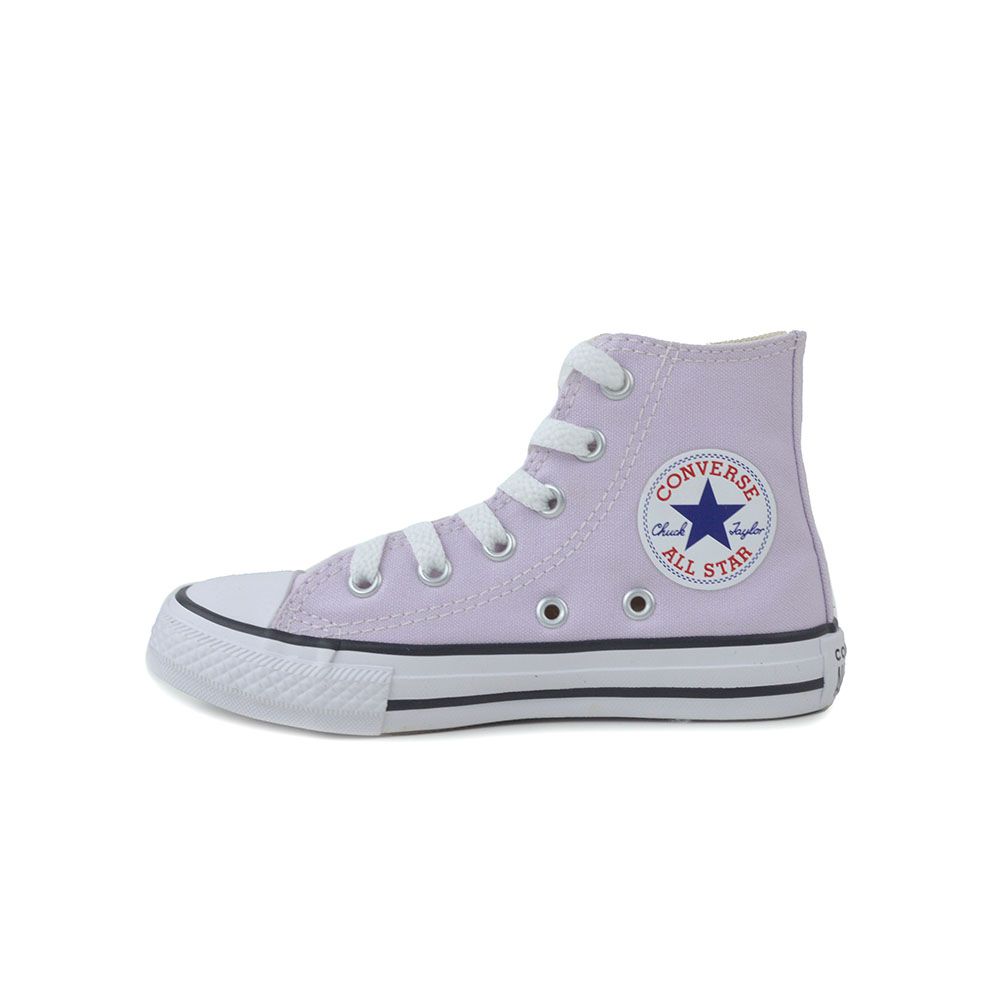Tênis Infantil Converse All Star Chuck Taylor Lilás - CK0428 - Estrela ...