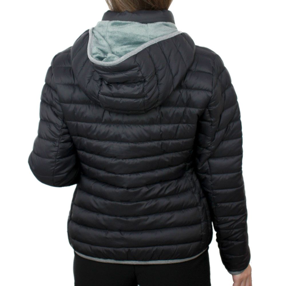 Jaqueta Feminina Alpelo Fake Down Peluciada Preta - 200257 - Estrela Mix | Um Mix dos Melhores ...