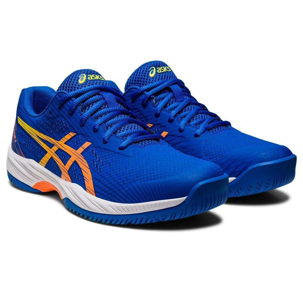 Tênis Masculino Asics Gel Game 9 Azul - 1041A - Estrela Mix | Um Mix dos Melhores Produtos