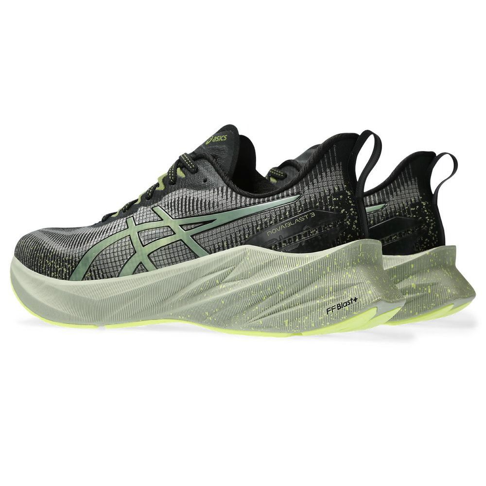 Tênis Masculino Asics Novablast 3 LE Cinza - 1011B - Estrela Mix - Uma Loja Completa