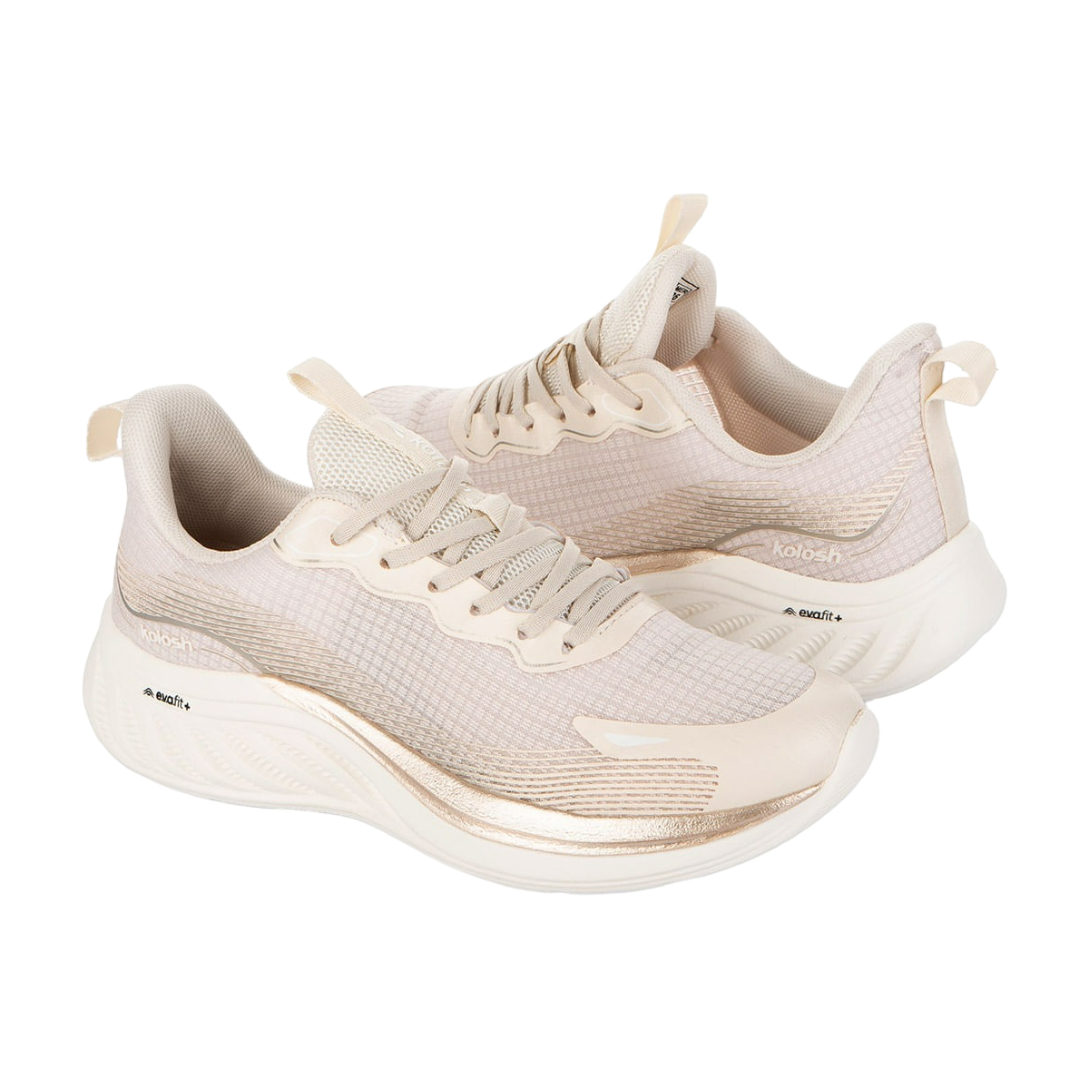 Tênis Feminino Kolosh Kronos 2.0 Bege - E0188 - Estrela Mix | Um Mix ...
