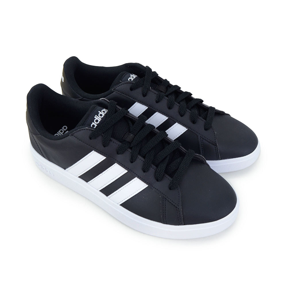 Tênis Masculino Adidas Grand Court Base 2.0 Preto - IQ5680 - Estrela ...