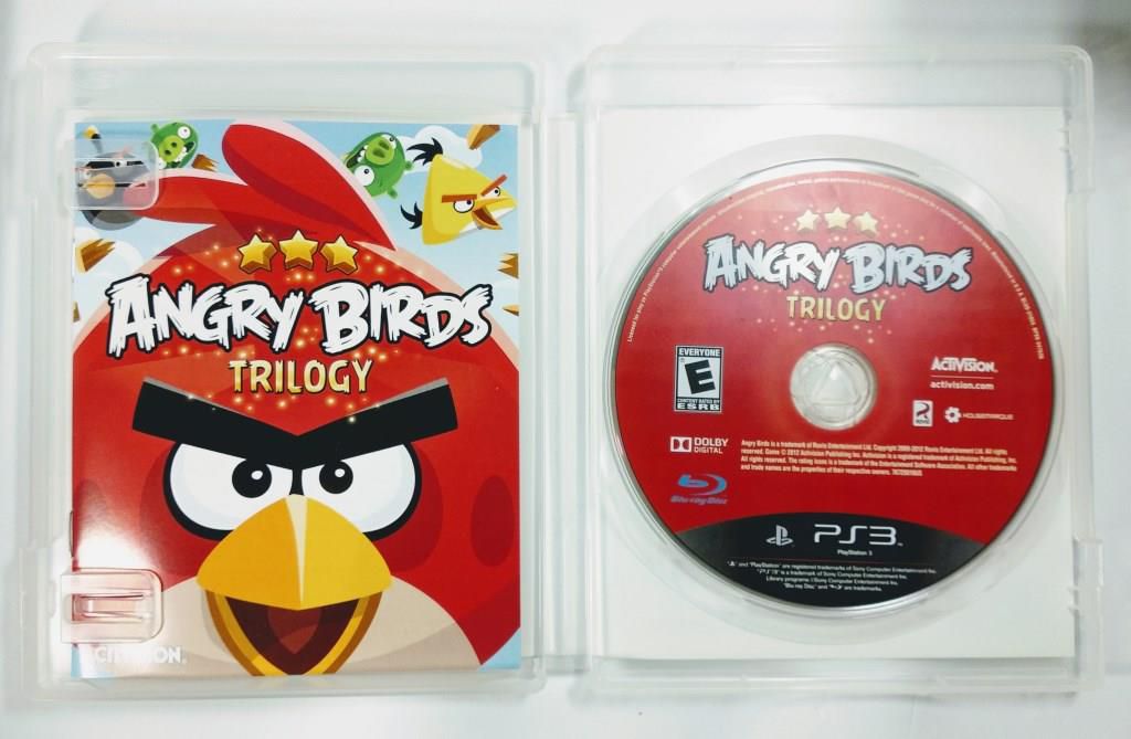 Jogo Angry Birds Trilogy - PS3 - Sebo dos Games - Games Antigos e ...