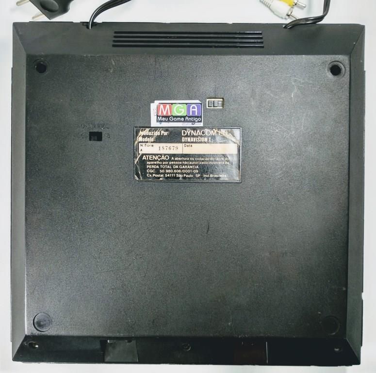 Console Dynavision Atari (com AV stereo) - Sebo dos Games - Games Antigos e Usados dos Atari ao ...