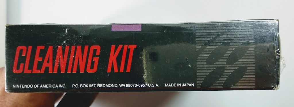 Cleaning Kit Original (Lacrado) - SNES - Sebo dos Games - Games Antigos ...
