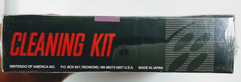 Cleaning Kit Original (Lacrado) - SNES - Sebo dos Games - Games Antigos ...