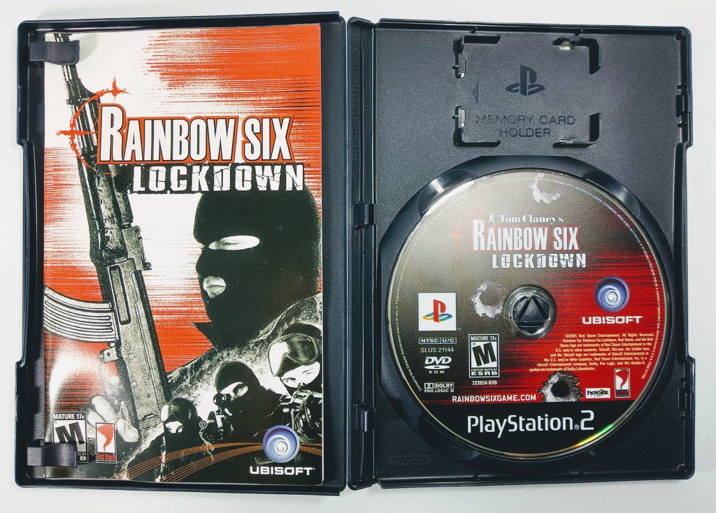 Jogo Rainbow Six Lockdown Original - PS2 - Sebo dos Games - Games ...