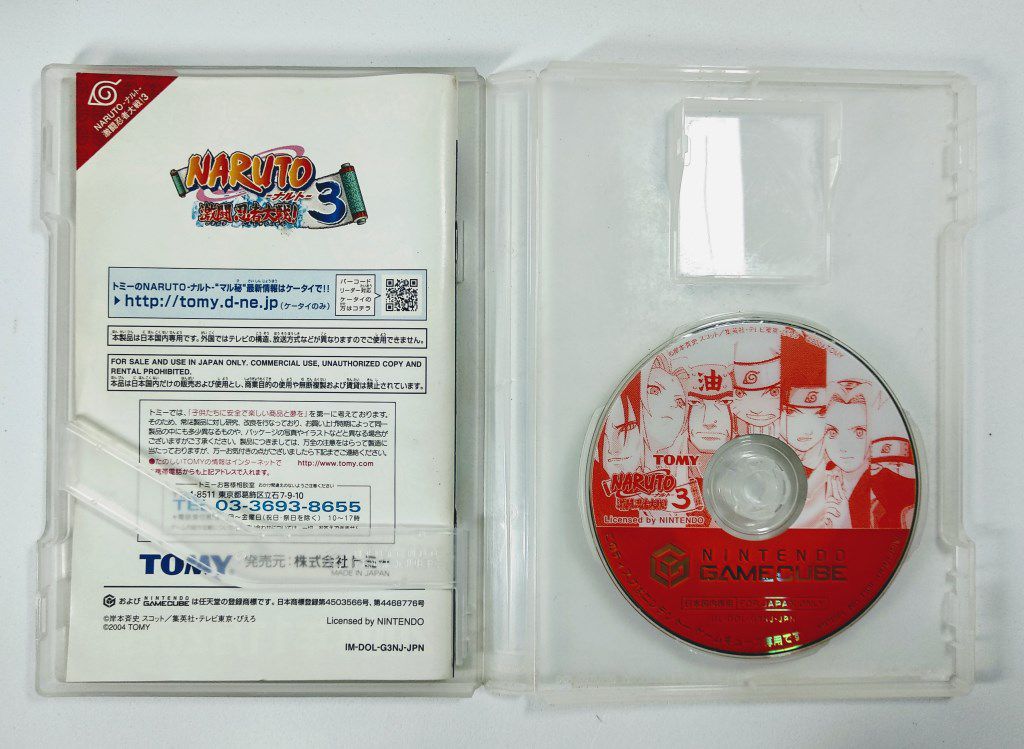 Jogo Naruto Gekitou Ninja Taisen! 3 [Japonês] - GC - Sebo dos Games - Games Antigos e Usados dos ...