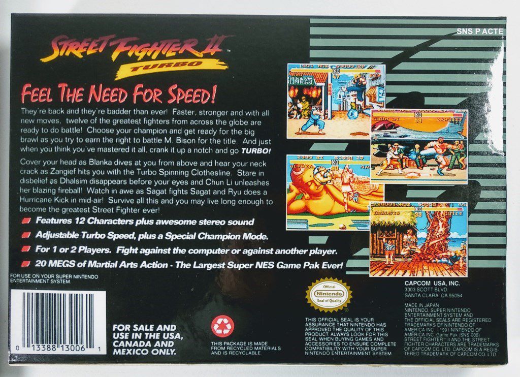 Jogo Street Fighter 2 Turbo - SNES - Sebo dos Games - Games Antigos e Usados dos Atari ao PS...