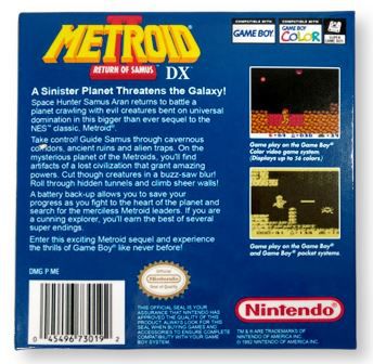 Jogo Metroid II DX - GB - Sebo dos Games - Games Antigos e Usados dos ...