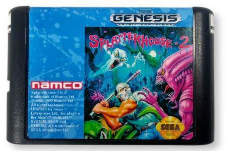 Jogo Splatterhouse 2 - Mega Drive - Sebo dos Games - Games Antigos e Usados dos Atari ao PS...