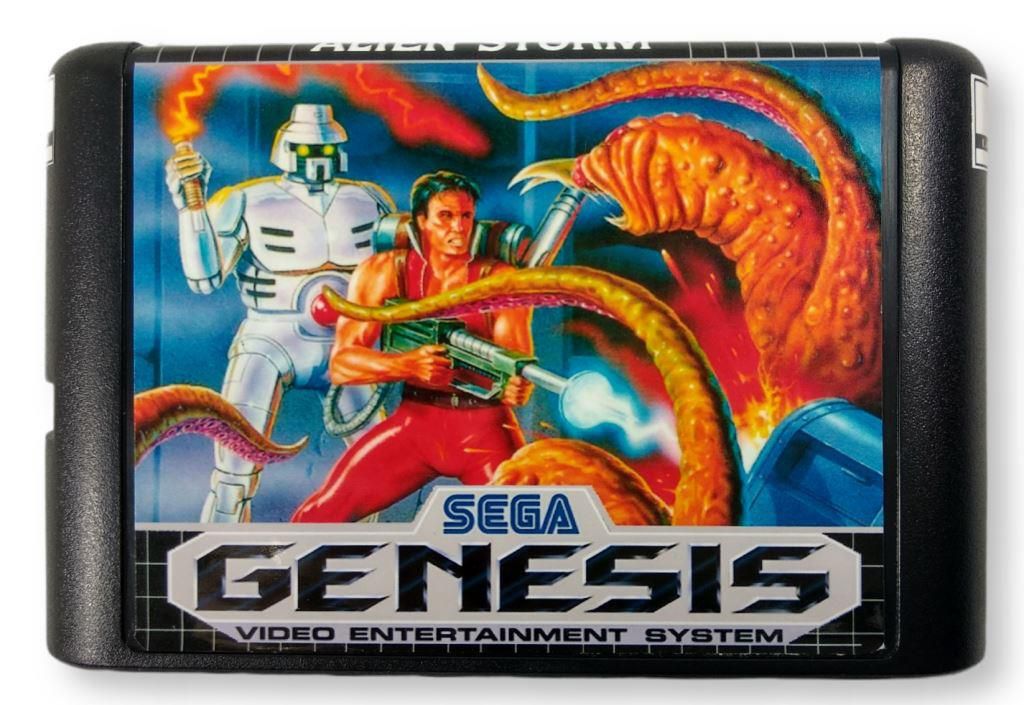 Jogo Alien Storm - Mega Drive - Sebo dos Games - Games Antigos e Usados ...
