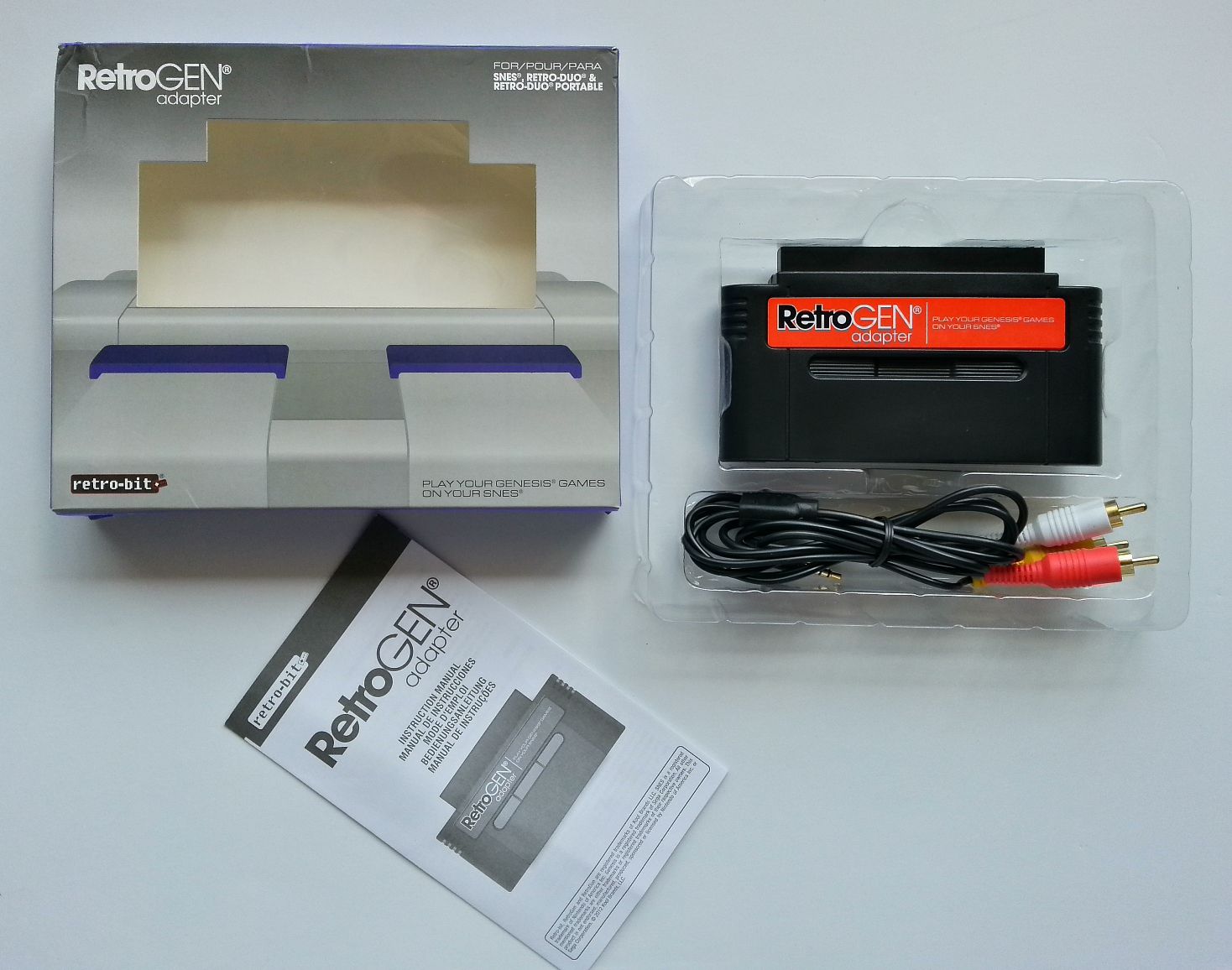 RetroGEN adaptador + Brinde (jogue Mega Drive no Super Nintendo) - Sebo ...