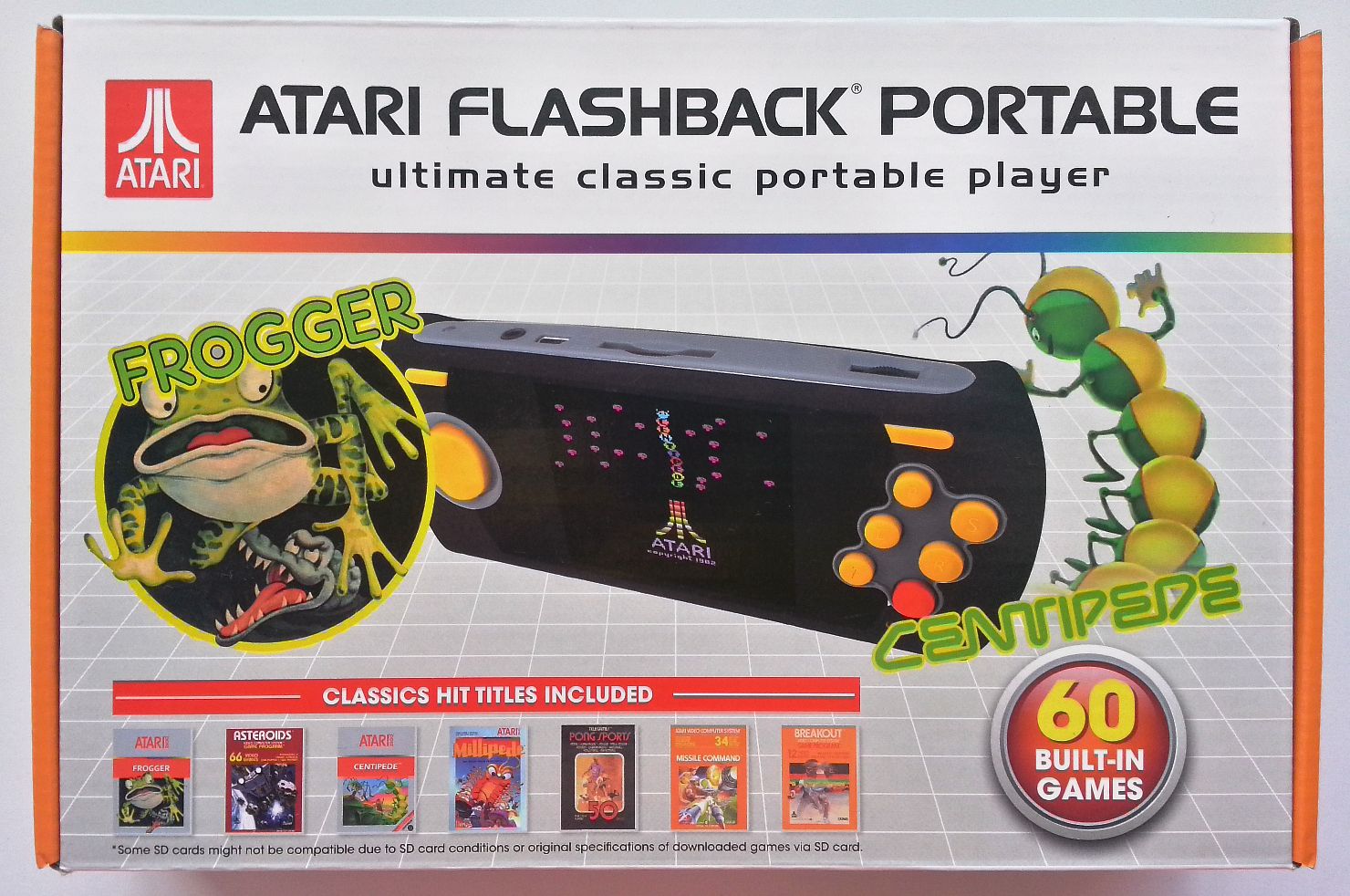 Atari Flashback portátil AT Games + Cartão SD 1000 Jogos - Sebo dos Games - Games Antigos e ...