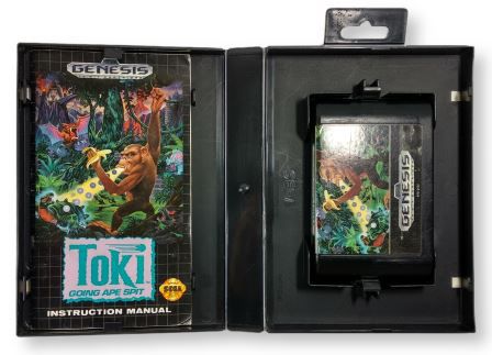 Jogo Toki Original - Mega Drive - Sebo dos Games - Games Antigos e ...