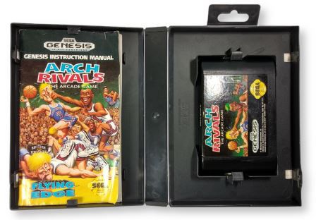Jogo Arch Rivals the Arcade Game Original - Mega Drive - Sebo dos Games ...