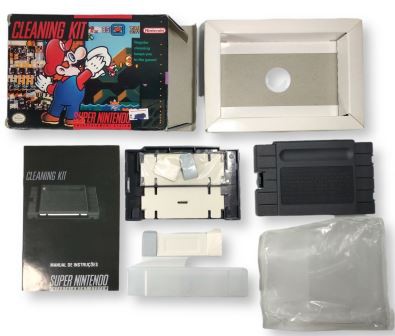 Cleaning Kit Original - SNES - Sebo dos Games - Games Antigos e Usados ...