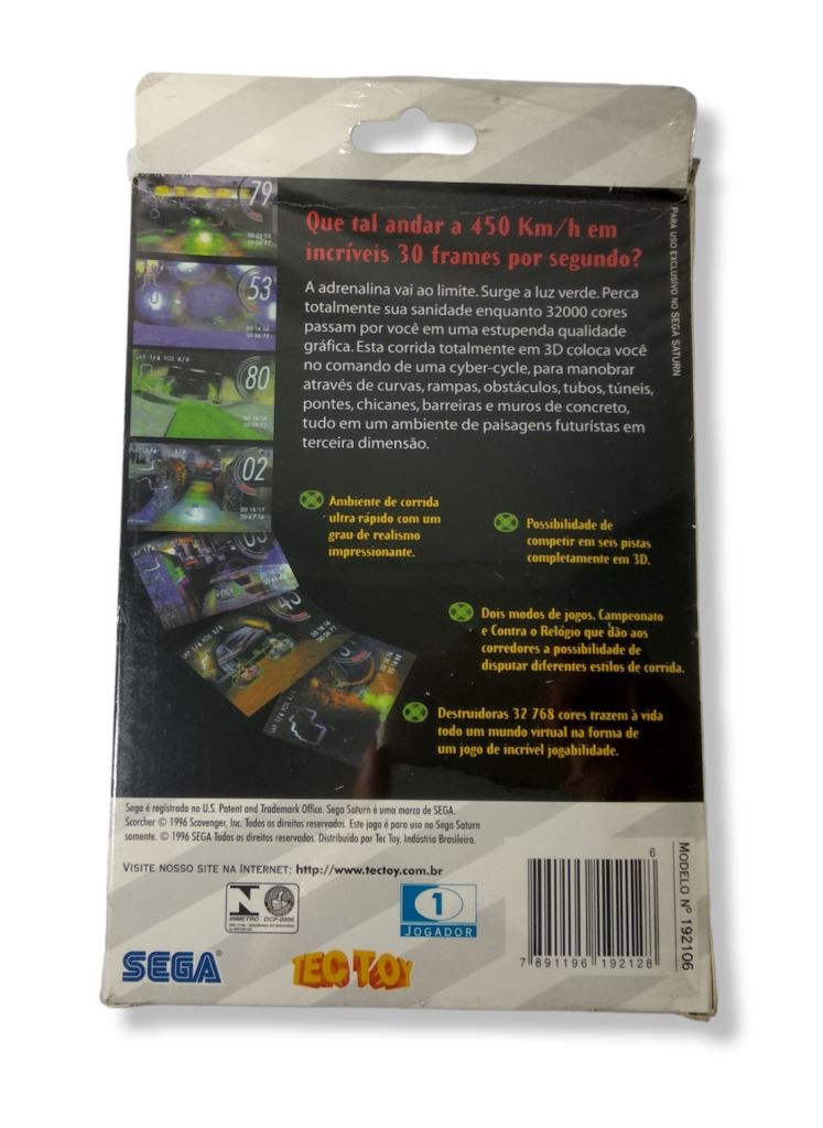 Jogo Scorcher Original - Sega Saturn - Sebo dos Games - Games Antigos e Usados dos Atari ao PS...