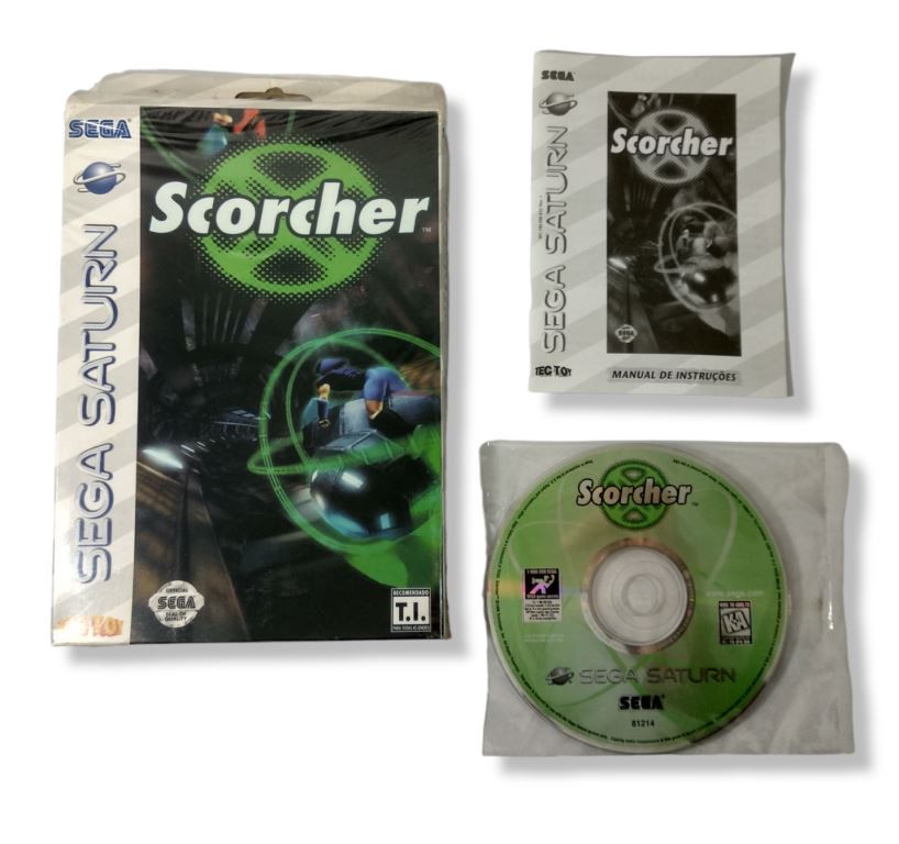 Jogo Scorcher Original - Sega Saturn - Sebo dos Games - Games Antigos e Usados dos Atari ao PS...