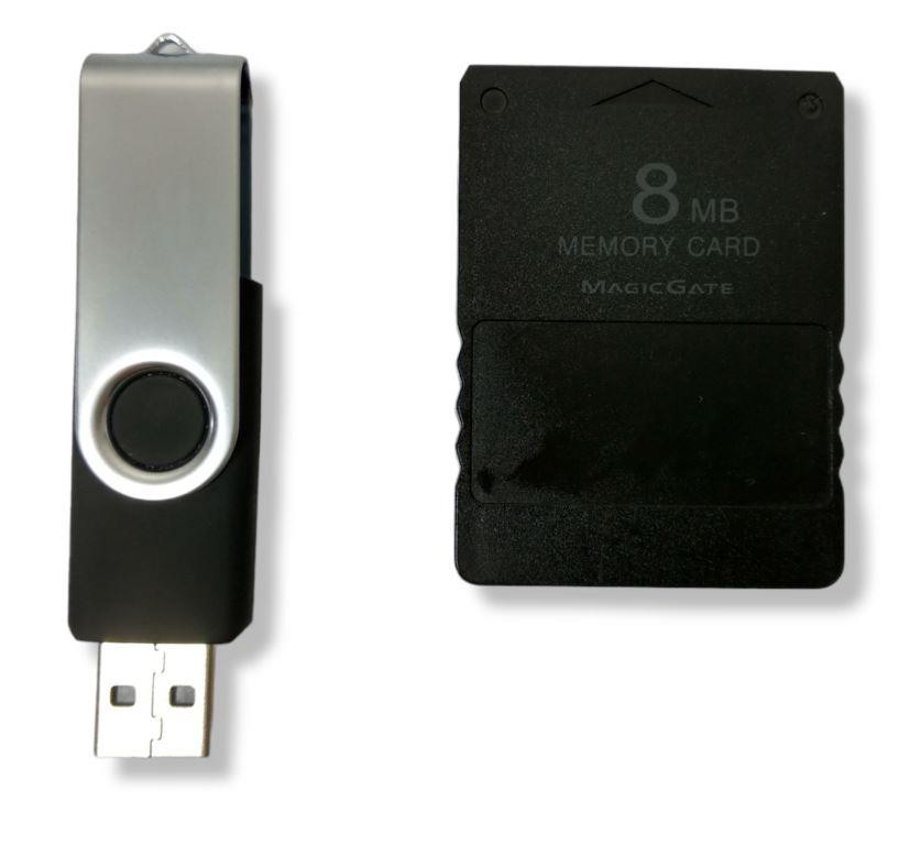 Kit OPL (Memory Card + Pen Drive) - PS2 - Sebo dos Games - Games ...