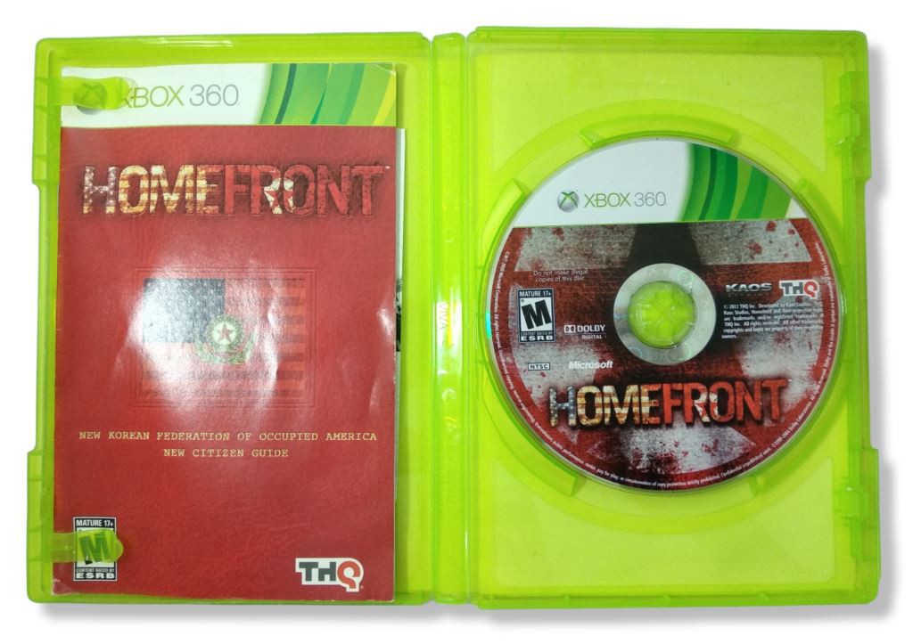 Jogo Homefront Original - Xbox 360 - Sebo dos Games - Games Antigos e ...