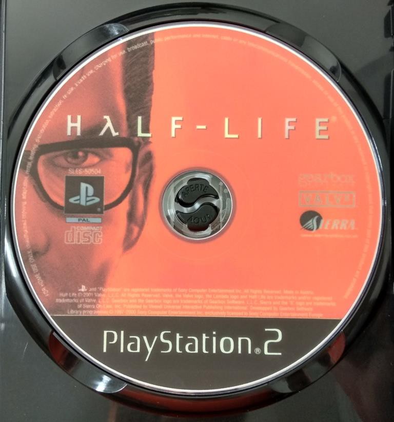 Half-Life [REPRO-PACTH] - PS2 - Sebo dos Games - Games Antigos e Usados dos Atari ao PS...