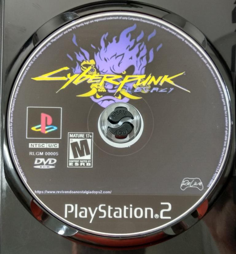 Cyberpunk Legacy [REPRO-PACTH] - PS2 - Sebo dos Games - Games Antigos e Usados dos Atari ao PS...