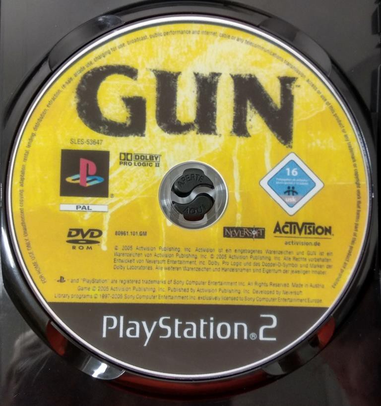 GUN - PS2 - Sebo dos Games - Games Antigos e Usados dos Atari ao PS...