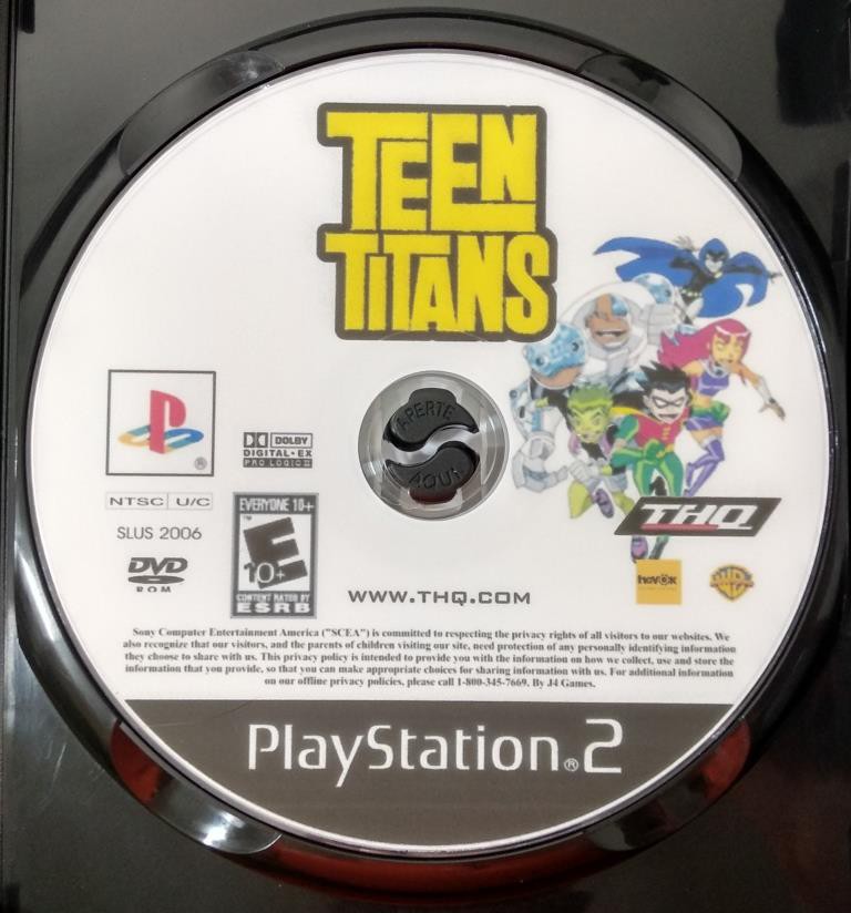 Teen Titans [REPRO-PACTH] - PS2 - Sebo dos Games - Games Antigos e ...