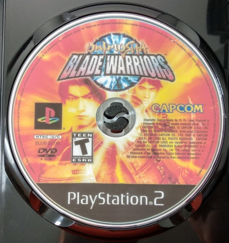 Onimusha Blade Warriors [REPRO-PACTH] - PS2 - Sebo dos Games - Games Antigos e Usados dos Atari ...