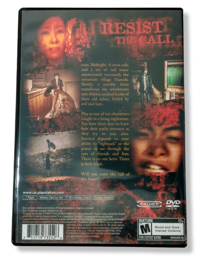 Siren [REPRO-PACTH] - PS2 - Sebo dos Games - Games Antigos e Usados dos Atari ao PS...