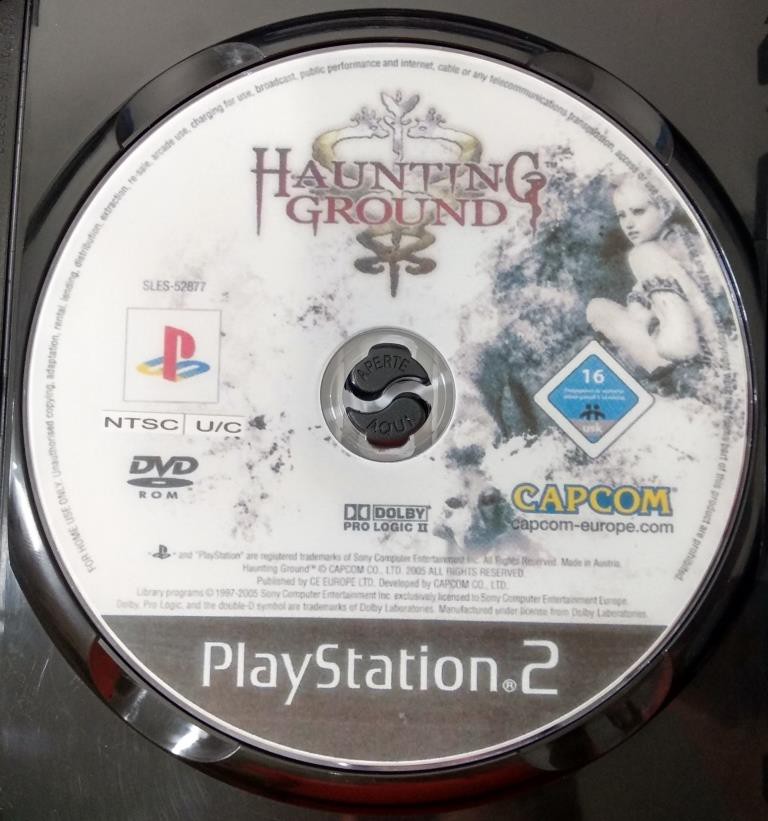 Haunting Ground [REPRO-PACTH] - PS2 - Sebo dos Games - Games Antigos e ...