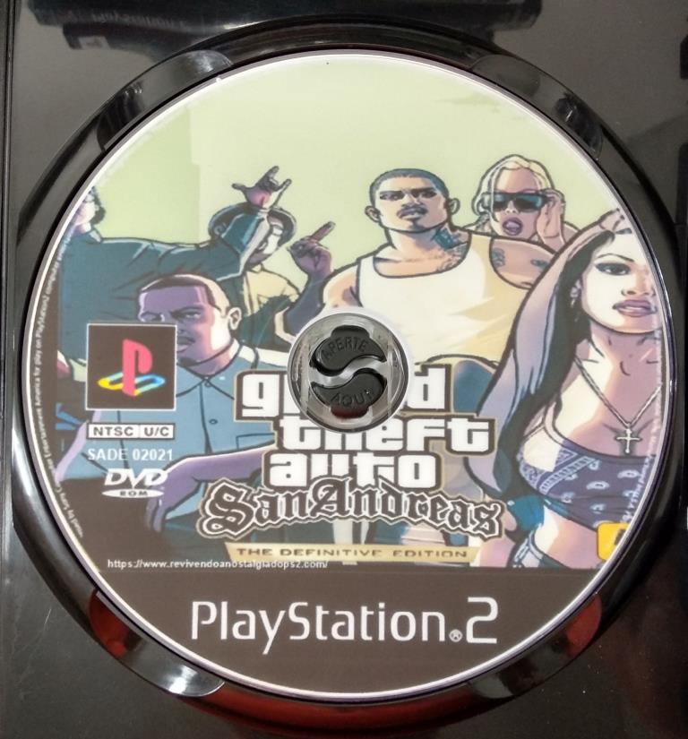 GTA San Andreas the definitive edition [REPRO-PACTH] - PS2 - Sebo dos Games - Games Antigos e ...