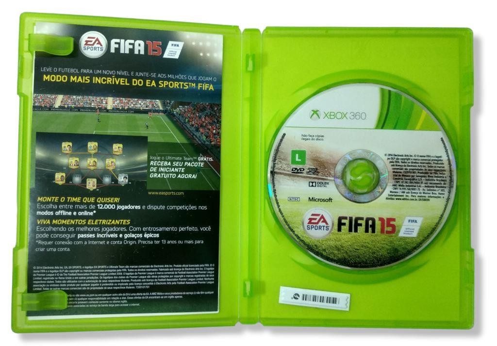 Jogo Fifa 15 Original - Xbox 360 - Sebo dos Games - Games Antigos e ...