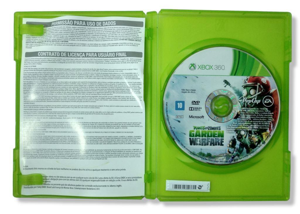 Jogo Plants vs. Zombies Garden Warfare Original - Xbox 360 - Sebo dos ...