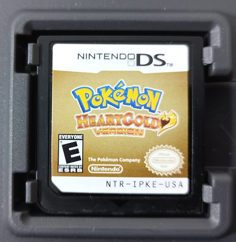 Jogo Pokemon Heart Gold Version Original - DS - Sebo dos Games - Games ...