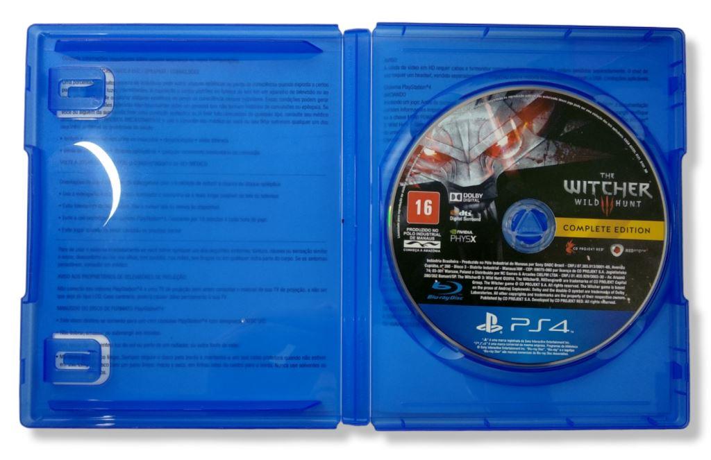 Jogo The Witcher III Wild Hunt Complete Edition - PS4 - Sebo dos Games ...