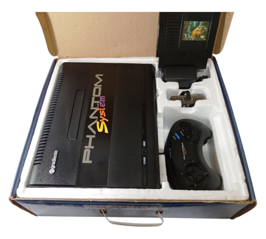 Console Phantom System Gradiente - Sebo dos Games - Games Antigos e Usados dos Atari ao PS...