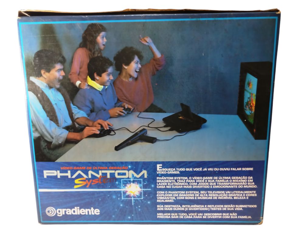 Console Phantom System Gradiente - Sebo dos Games - Games Antigos e ...