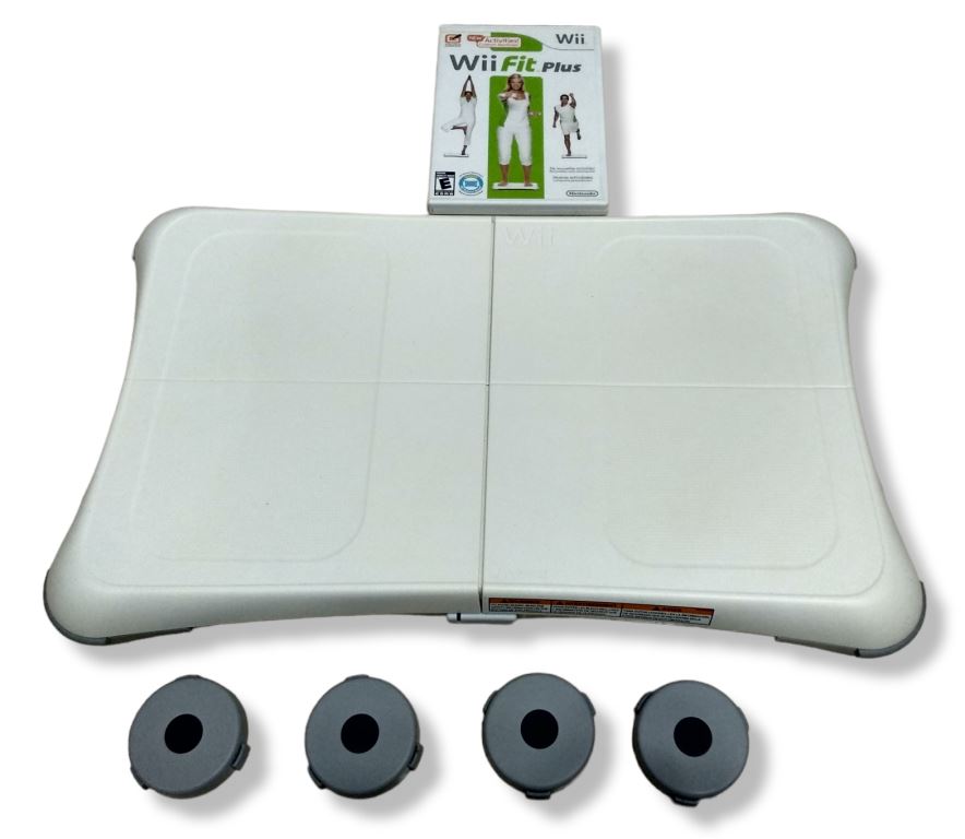 Wii Fit Plus Balance Board - Wii - Sebo dos Games - Games Antigos e Usados dos Atari ao PS...
